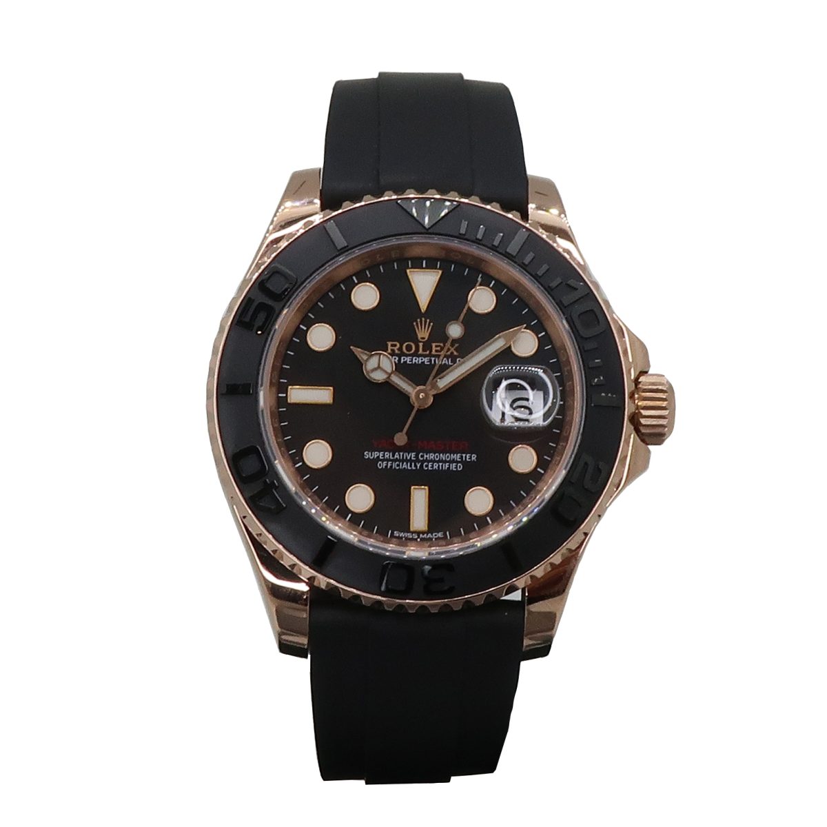 Rolex Rose Gold Yacht-Master 116655 - ITEMS OF BEAUTY
